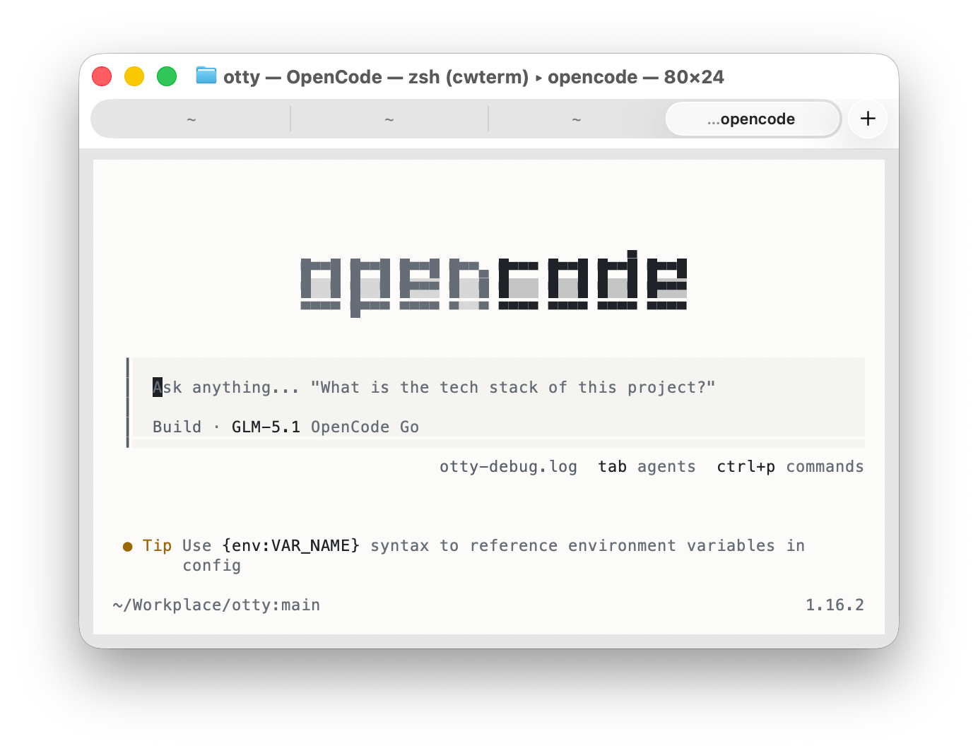 Otty — A native, beautiful terminal app